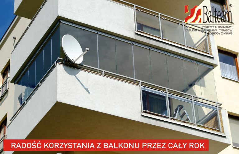 System bezramowy balteam - Balteam - Nowoczesne zabudowy z aluminium