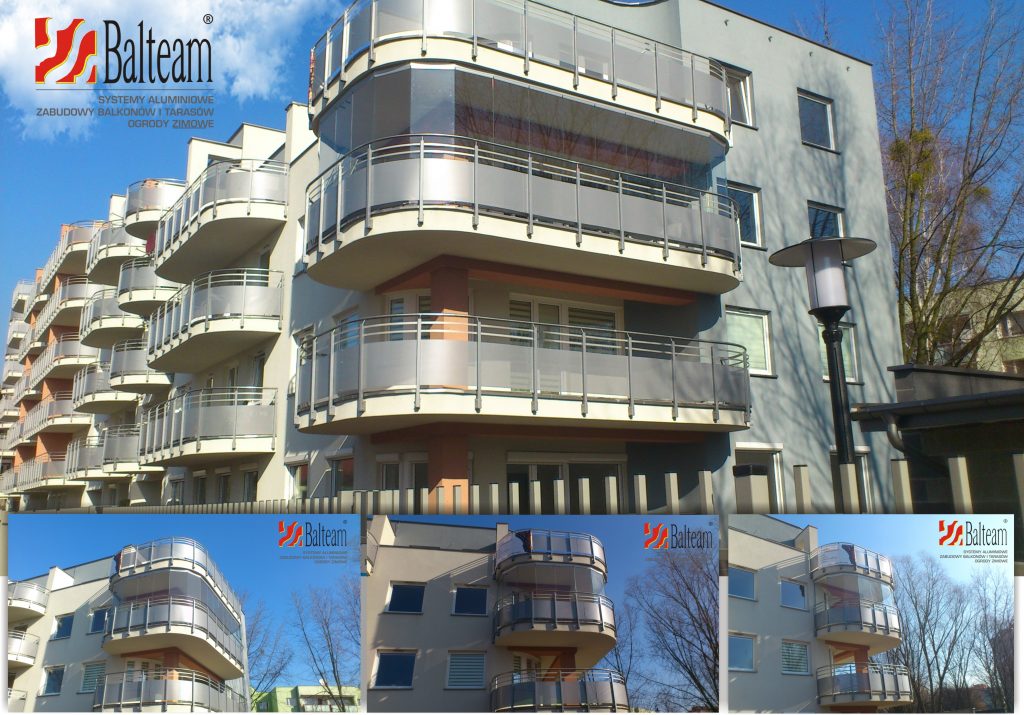 System bezramowy balteam - Balteam - Nowoczesne zabudowy z aluminium